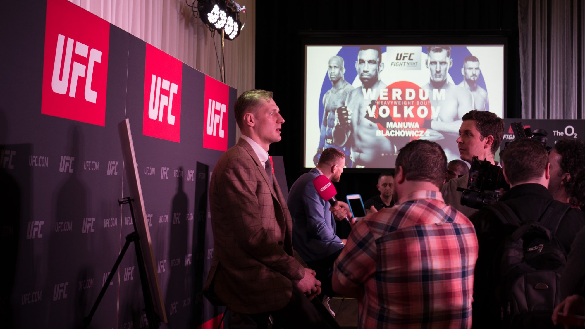 UFC Press Conference event - Glaziers Hall